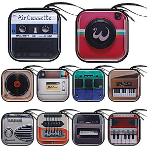 Silkfly 10 Pcs Retro Tinplate Coin Purse Key Coin Purse Small Creative Change Coin Storage Pouch Zipper Mini Pocket Wallet for Kids Boys Girls Women Men Gifts