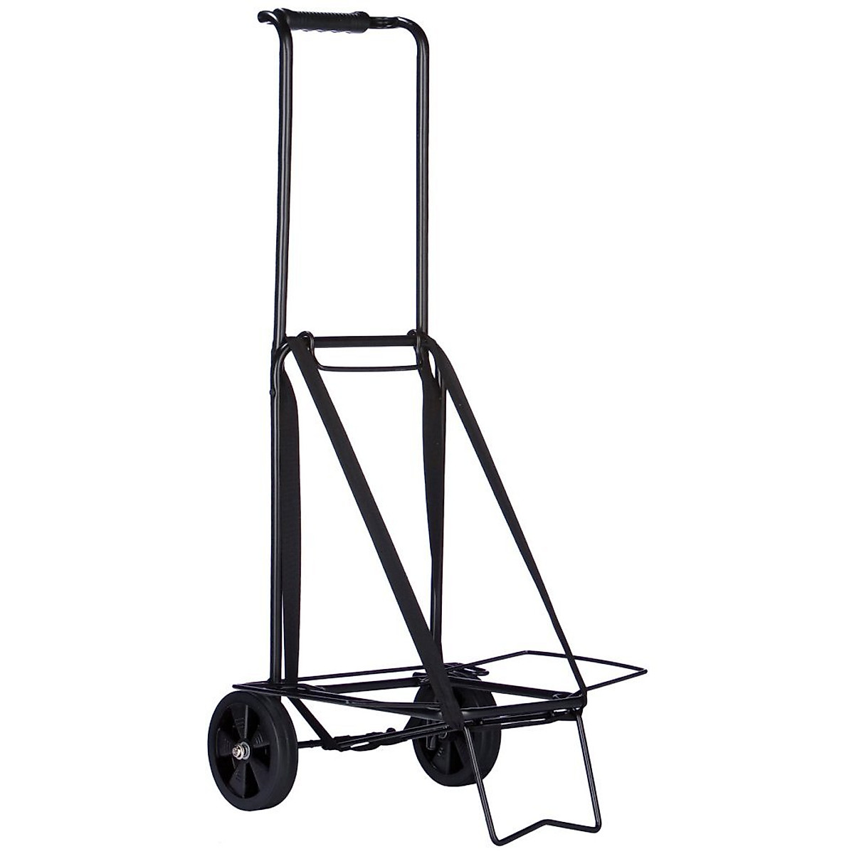 NORRIS PRODUCTS Model 230 Durable Steel 155 lbs Capacity Folding Transportation Hand Cart w/Telescopic Handle, Expanding Platform Deck