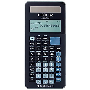 Texas Instruments 30Xpromp/Tbl/2E5 Scientific Calculator