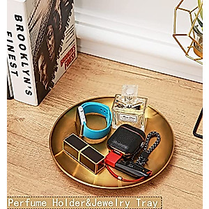 Andwarmth Key Bowl and Keychain Set -Key Bowl for Entryway Table, Decorative Bowl,Valet Tray, Jewelry Dish,Car Key Plate,Perfume Holder,Key Tray for Entryway Table,Bowl for Keys,Key and Wallet Tray