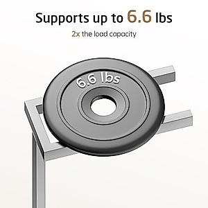 Natural Mable Standing Towel Rack with Weighted Base, KES Free Standing Towel Rack for Bathroom with 2X Wider Sturdy Tube, 2-Tier Towel Stand for Bathroom Floor, Brushed Steel, BTH225-2