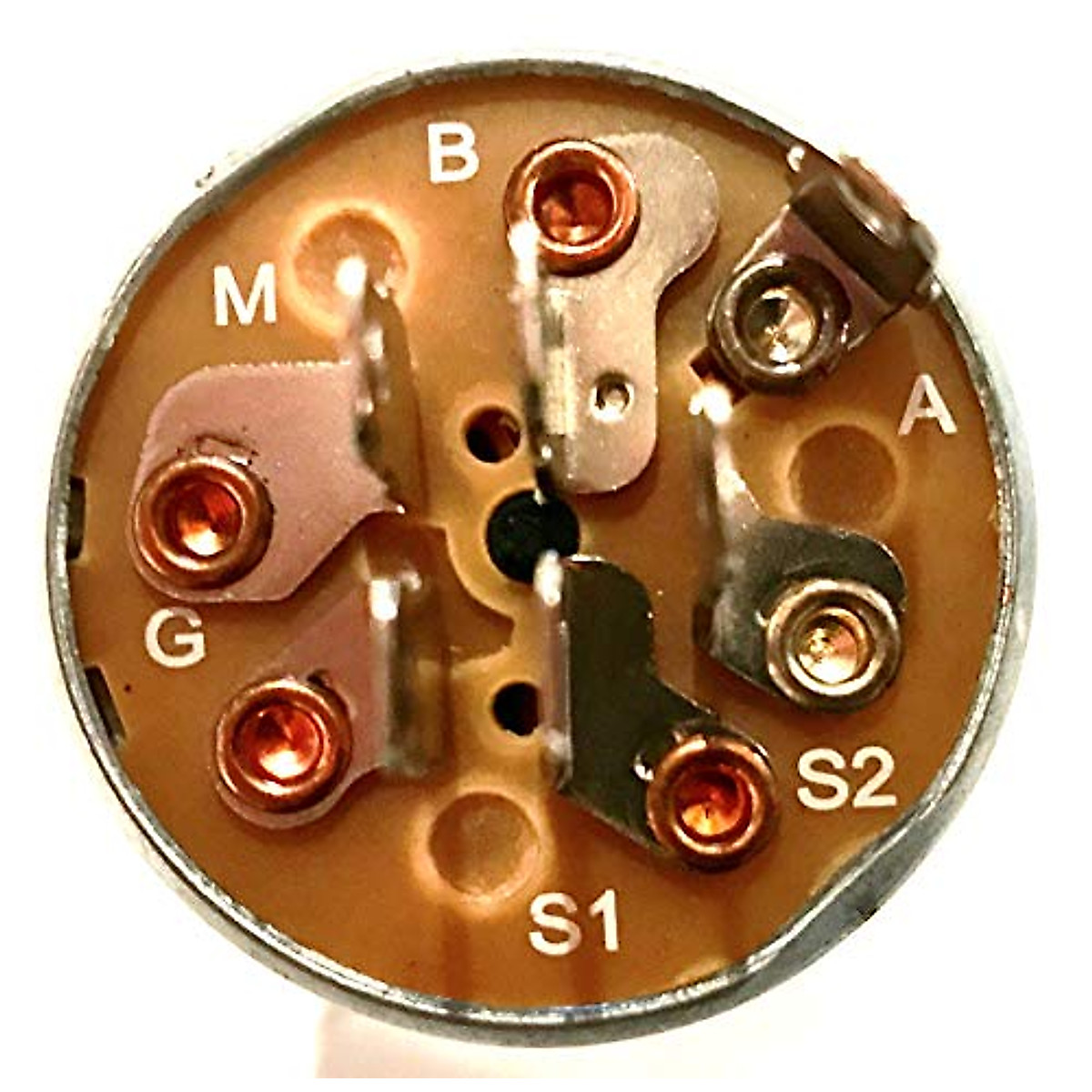 HD Switch Starter Ignition Switch Replaces John Deere TCA22740, TCA15075, AM101561 with 3 Keys & Free Carabiner