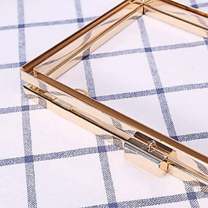 zgs78hh Metal Frame Box Purses Handles for DIY Handbags,Evening Bag Clutch Accessories