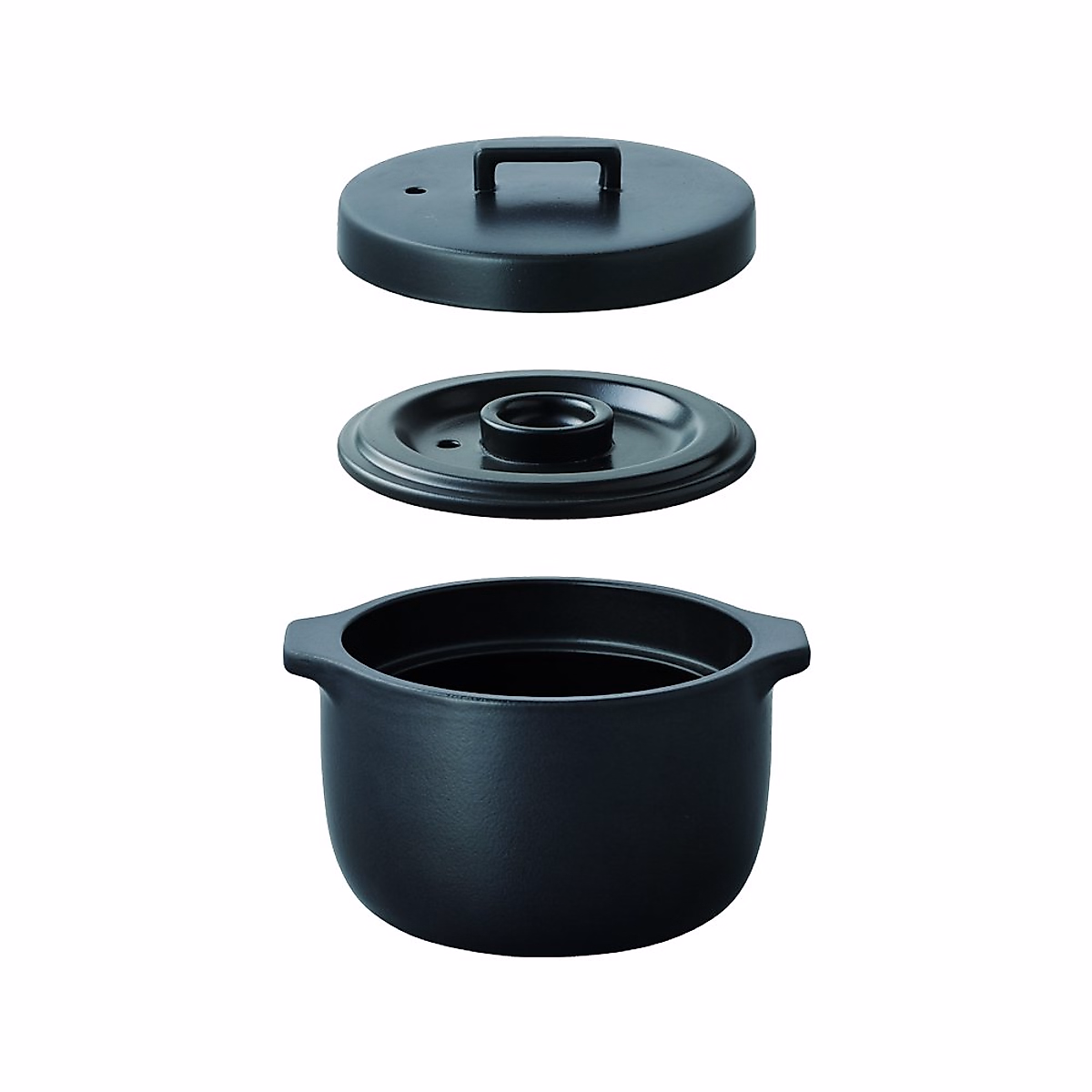 Kinto - KAKOMI Rice Cooker Ceramic (Black)