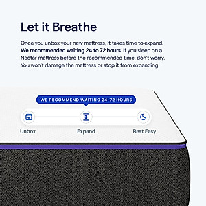 Nectar Premier Queen 13" - Medium Firm Gel Memory Foam Mattress - 5 Layers of Comfort - Dual Action Cooling Tech - 365-Night Trial - Forever Warranty, White