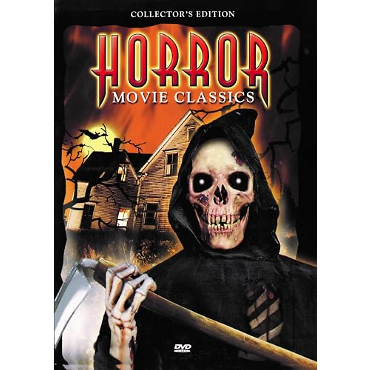 Horror Movie Classics (Collector's Edition) 10 Classic Horror Films 1-Horror Hotel 2- The Last Man On Earth 3-Dementia 13 4- The Terror 5- The Cabinet Of Dr. Caligari 6- House On Haunted Hill 7- Night Of The Living Dead 8- Nightmare Castle ...(5 Dvd)