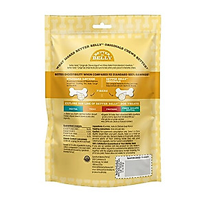 Better Belly Highly Digestible Rawhide Small Roll Chews, Treat Your Dog to a Chew with NO Artificial Colors or Flavors