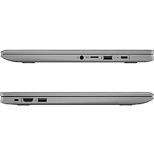 Hp Chromebook 14" HD Laptop | Intel Celeron N4120 | 4GB DDR4 | 64GB SSD | Intel UHD Graphics 600 | Chrome OS | Grey | Bundle with 64GB USB Flash Drive