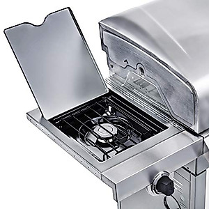 Char-Broil 463375919 Performance Stainless Steel 4-Burner Cabinet Style Liquid Propane Gas Grill