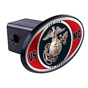 United States US Marine Corps Trailer Hitch Cover