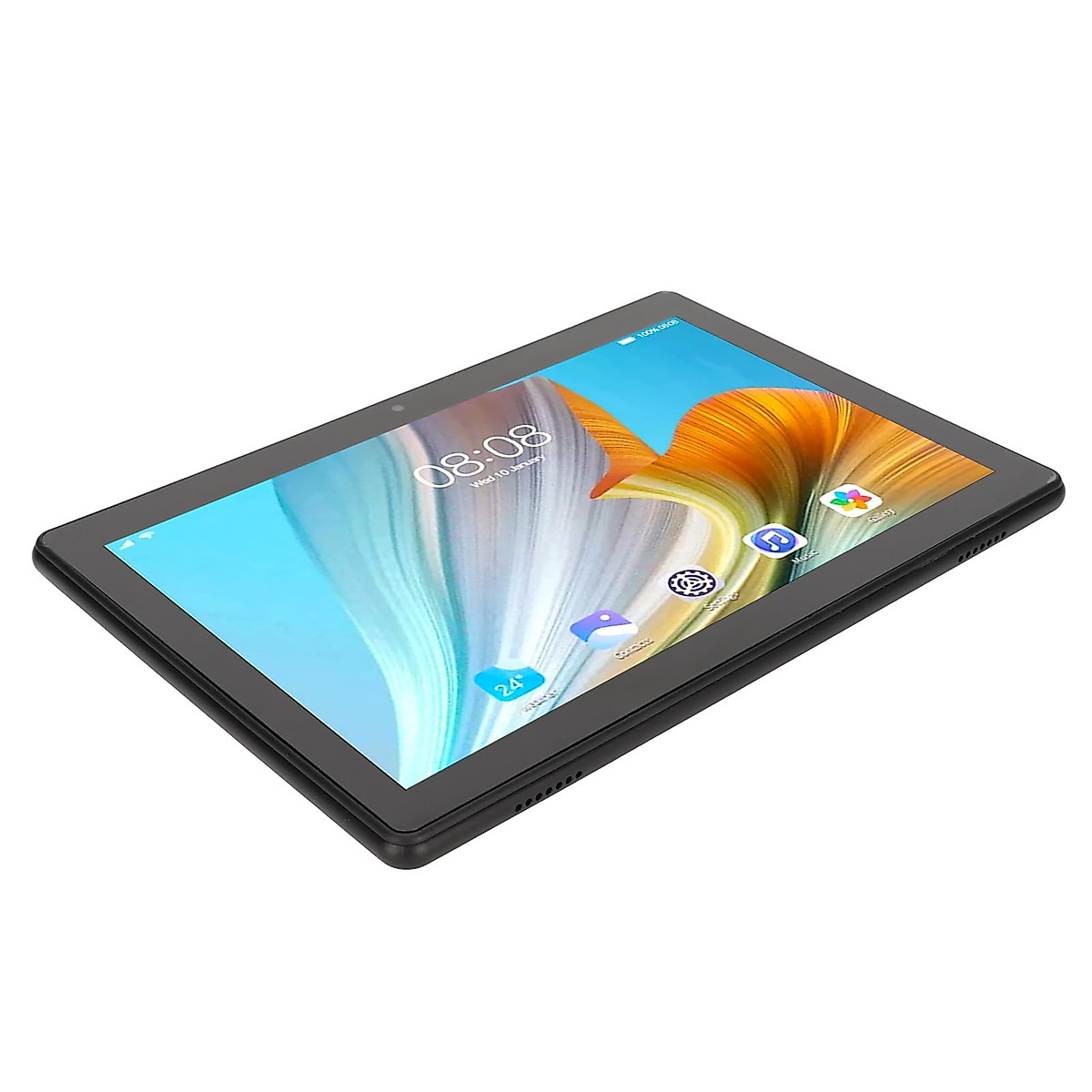 DAUZ 8.1 Inch Calling Tablet Black HD Tablet 4GB 64GB for Android 12 for Gaming (US Plug)