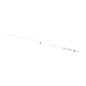 Corning Pyrex 7100-50 Borosilicate Glass Bulb 50ml Class A Reusable Volumetric Pipette with Colored Graduations (Pack of 12)
