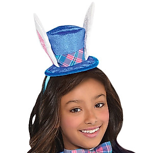 Amscan 849775 Girls Down The Rabbit Hole Costume, Large Size (12-14 Years Old), Multicolor, opensize