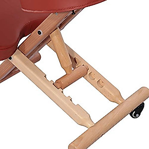 Master Massage Comfort Plus Wooden Kneeling Chair PREFECT FOR Home, Office & Meditation, Cinnamon