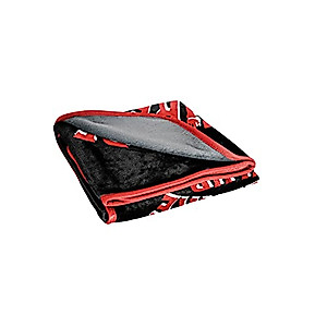 Stranger Things Defeat Hellfire Throw Blanket - Bedding Meausres 46 x 60 Inches - Fade Resistant Super Soft Fleece