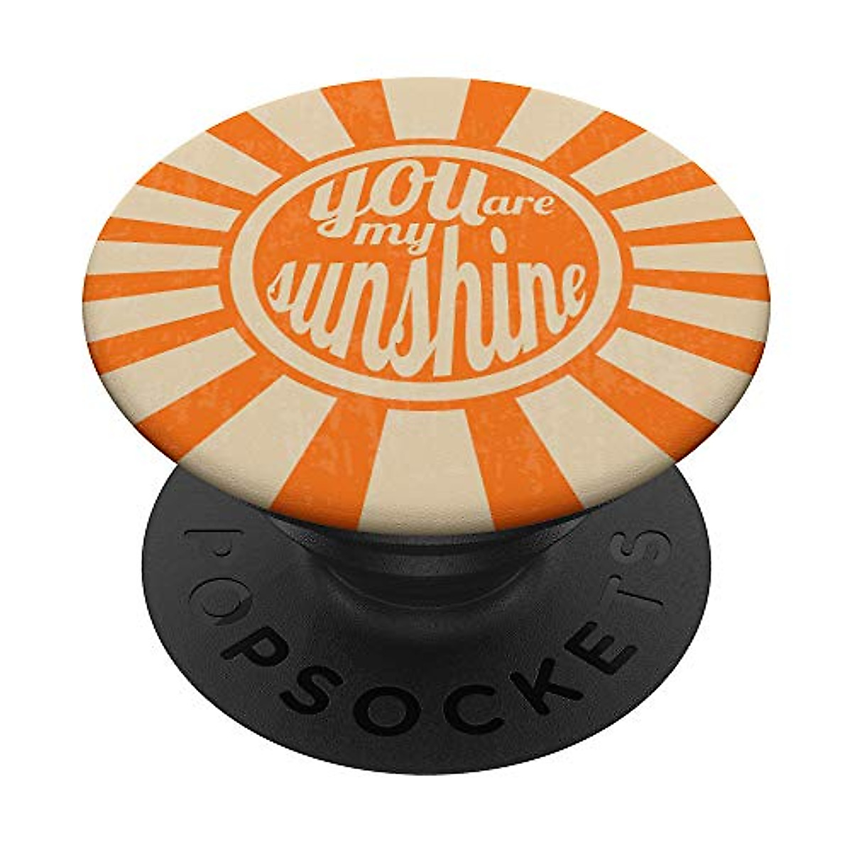 Retro You are my Sunshine PopSockets PopGrip: Swappable Grip for Phones & Tablets