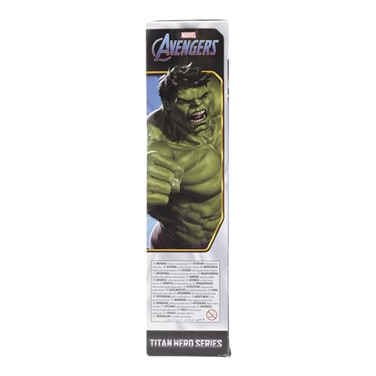 Marvel Avengers Titan Hero Series Blast Gear Deluxe Hulk Action Figure, 30-cm Toy, Inspired ByMarvel Comics, for Children Aged 4 and Up,Green