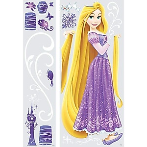 RoomMates RMK2552GM Disney Princess Rapunzel Peel and Stick Giant Wall Decals