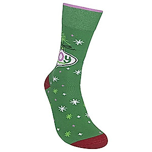 FUNATIC Joy Holiday Socks for Women Men | Best Xmas Gift Idea with Saying and Picture | Christmas Lover Stocking Stuffer Apparel | Party Supplies Accessory Present | Winter Fun Celebration Accessories