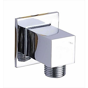 Dawn Kitchen WCA050100 Shower Wall Mount Supply Square Elbow, Chrome