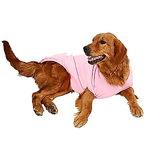 Dog Hoodie, Comfortable Soft Breathable Warm Dog Clothes, Outdoor Sports Dog Face Hoodie, for Small, Medium, and Large Dogs (Small, Pink)