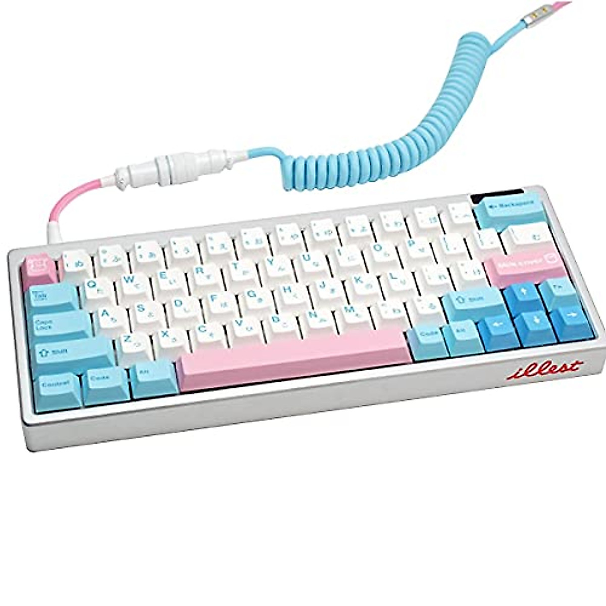 PBT Milk Japanese Keycaps 141 Keys Cherry Profile Dye Sublimation ANSI Layout for Mechanical Gaming Keyboard Cherry MX Switches