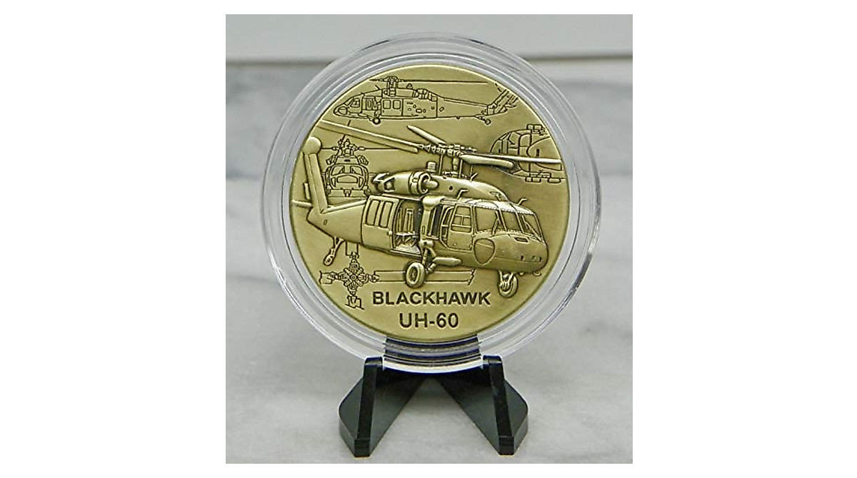 USA UH-60 Black Hawk Medal Coin - Veteran Edition
