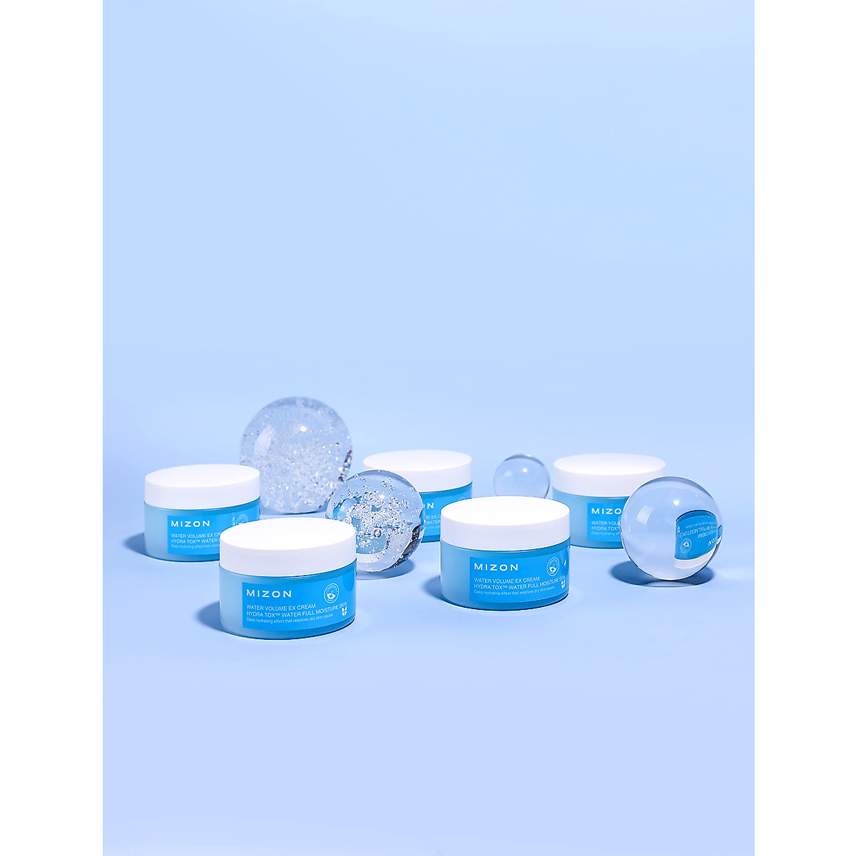 MIZON Water Volume EX Cream, Moisture Cream, Deep Hydration Cream, Soft Skin, Korean skin care (100ml/ 3.38 fl oz)