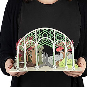 Lord of the Rings Pop-Up Greeting Card - I Would Rather Share One Lifetime With You, Than Face All The Ages Of This World Alone - Love, Anniversary, Mothers Day, Fathers Day, Valentines - LOTR Gift - 5x7