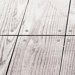 Venforze White Head Wood Screws, 100 PCS #6X1-1/2" Stainless Steel Phillips Flat Head,Stainless Steel 304 Screw,Home Screw Kit