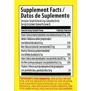 Nutrophos Liquid Vitamin and Mineral Supplement - Supports Normal Functioning of the Body Systems and Promotes General Well Being - 16.9 fl oz