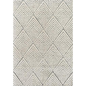 CosmoLiving by Cosmopolitan Area Rug, 8'0"x10'0", Alabaster