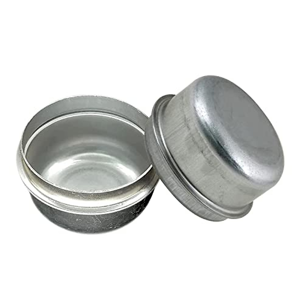 Z-oneMart 2 Pcs 1.98'' Replaces Trailer Grease Cover Dust Cap, Bearing Buddy Caps Apply to Steel Dust Caps for 2,000lbs-3,500lbs(2.0K-3.5k) 5 Lug/4 Lug Axle Hubs, DC-200