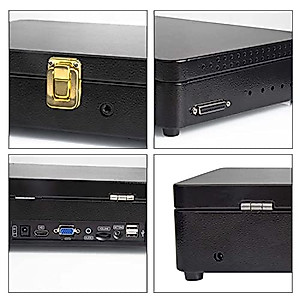 Pandora Plus Handheld Retro Game Console 13000 Games, 14-inch IPS Screen Portable Arcade Rechargeable Games Emulators for Kids and Adults (UK Plug)