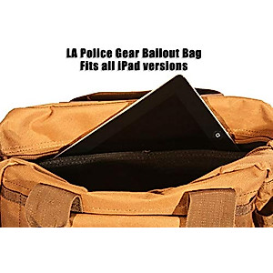 LAPG Tactical Bailout Gear Bag, Men's Diaper Bag, Tactical Dad Bug Out Bag, Range Go-To Bag, Multi-Pockets, Multicam