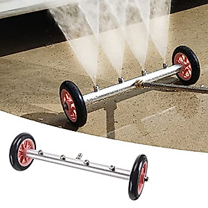 JOEJET Pressure Washer Undercarriage Cleaner, 16 Inch Under Car Washer, Undercarriage Cleaner with Straight Extension Wand and Wash Mitt, 4000 PSI