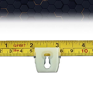 PIT66 Truck Body Side Belt Moulding Molding Trim Clips 10pcs Compatible with Ford F100, F150, F250, F350 1973-1979/Fit Broncos 1978-1979