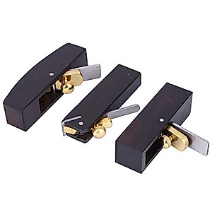 Mini Wood Planer Hand Tool,5PCs Mini Wood Planer Hand Tools Carpentry Accessory Ebony Surface Multifunction for DIY Crafts