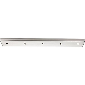Progress Lighting P8404-09 Traditional/Casual Canopy Accessory, Brushed Nickel
