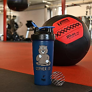 Blender Bottle x Forza Sports Classic 28 oz. Shaker Mixer Cup with Loop Top (Gopher It!)