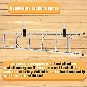 Juformin Heavy Duty Utility Hooks for Garage Storage Utility Hooks Wall Mount,Garage Hooks Heavy Duty,Garage Wall Hooks,Hose Holder,Bike Hooks,Ladder Hooks,Leaf Blower Hanger (2 Small & 2Medium)