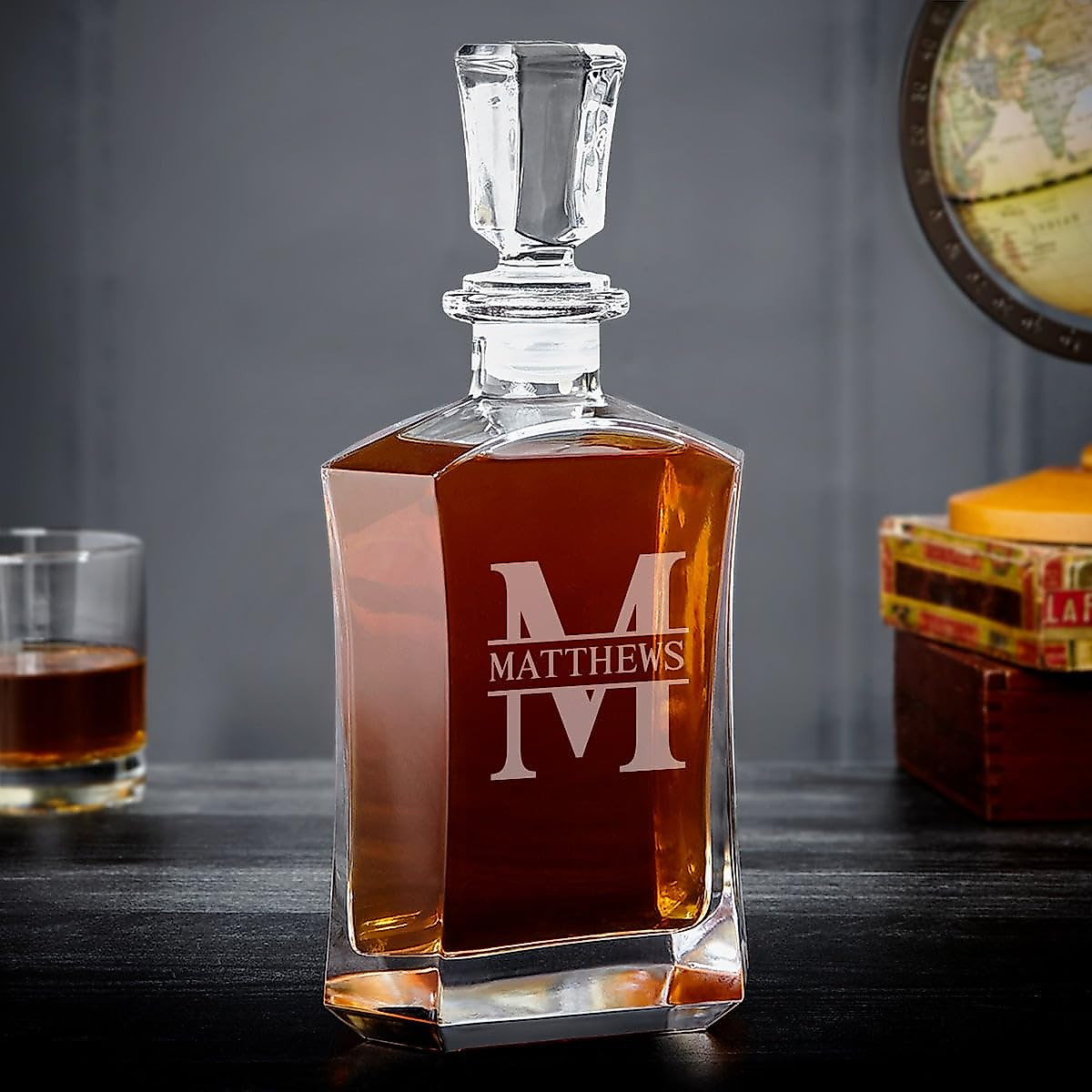 Glencairn Wide-Bowl Canadian Whiskey Glasses, Set of 4 (Personalized Product)