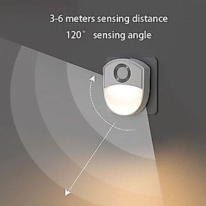 Nightlight,Human Body Sensor Night Light, When People Come, 3000K/4000K/6500K, 5W, Suitable for Babies, Children, Children's Rooms, Corridors (1 Piece)