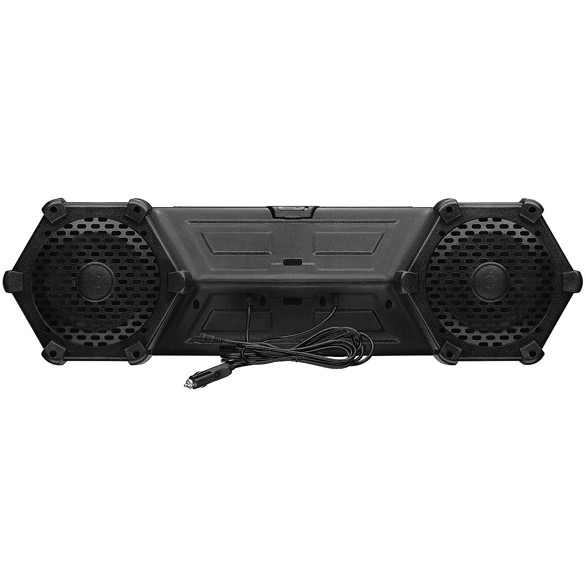 Planet Audio PATV85 ATV UTV Sound System – 8 Inch Speakers, Tweeters, IPX5 Weatherproof, Bluetooth, Amplified, LED Lightbar, Golf Cart Compatible
