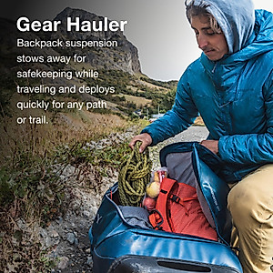 Osprey Transporter 120L Wheeled Travel Duffel Bag, Black