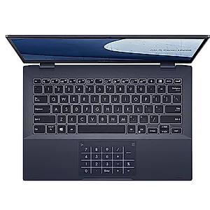 ASUS ExpertBook B5 Flip 2-in-1 Business Laptop (13.3" FHD OLED Touchscreen, Intel Core i7-1165G7, 40GB RAM, 2TB SSD, Active Pen), Backlit, FP, 14-Hr Long Battery Life, 3-Yr WRT, Win 11 Pro, Black