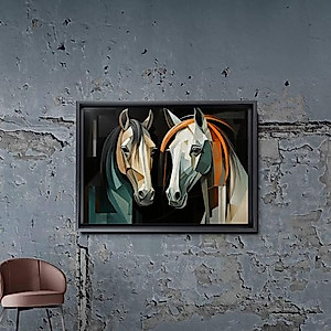 Majestic Black Stallion Galloping In The Clouds, Black Horse On Salt Flats, Canvas Print, Black Horse Print, Black Horse Wall Art