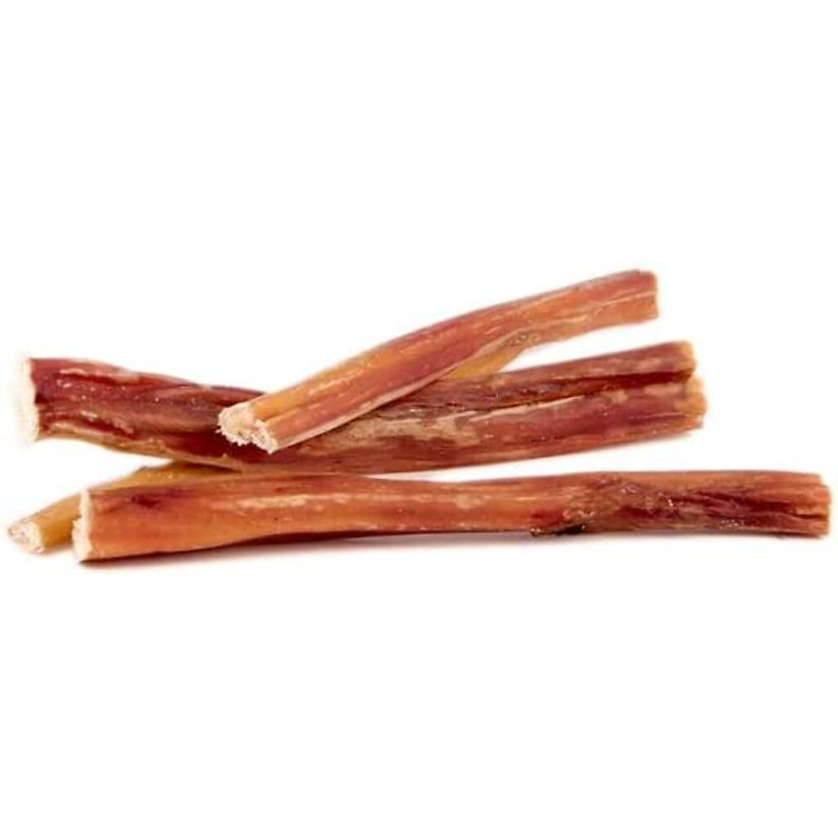 Best Dog Chews Thin Bully Sticks for Dogs 100% Natural Delicious and Protein Rich Keep Your Dog Busy with Chews and Treats Fully Digestible-Great for Dental Health-for All Breed Sizes-6 inch(6 Count)