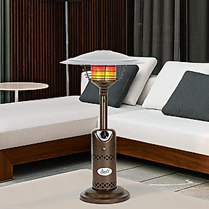 BALI OUTDOORS Patio Heater Gas Portable Tabletop Heater Propane Patio Heaters, Outdoor Table Top Heater W/Adjustable Thermostat, Suitable For Yard, Commercial Restaurant, Gazebo