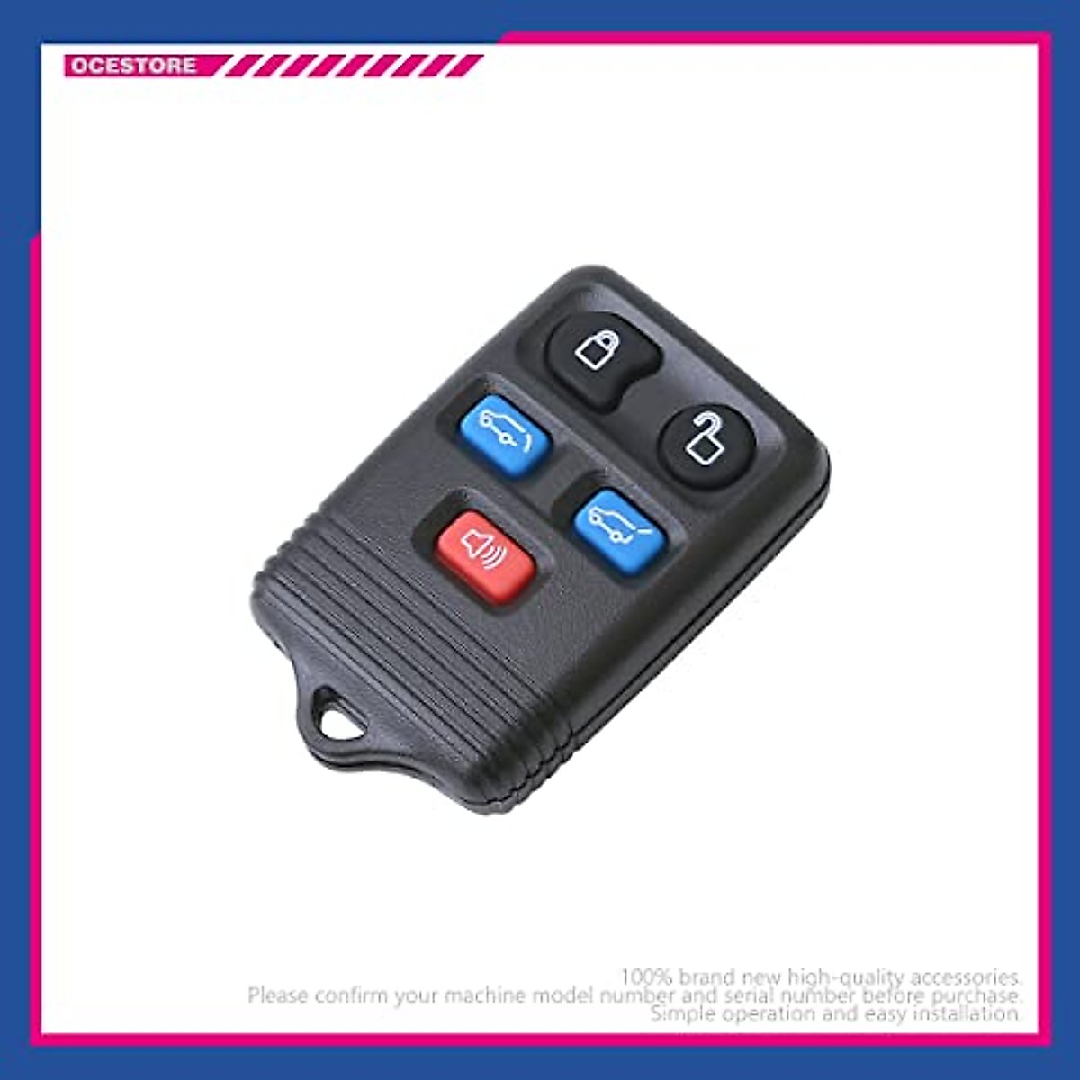 OCESTORE CWTWB1U551 Car Key Fob Keyless Control Entry Remote 5 Button Vehicles Replacement Compatible with Expedition Navigator CWTWB1U551